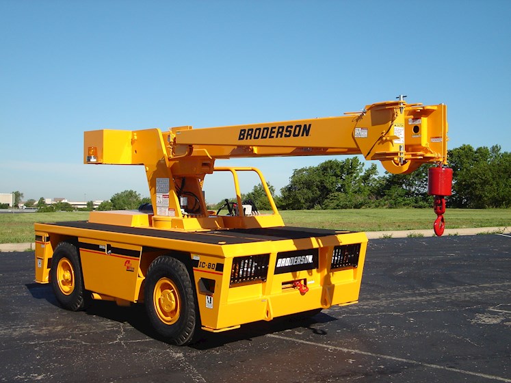 Broderson IC-80-1J Crane | New Equipment | Kirby-Smith Machinery