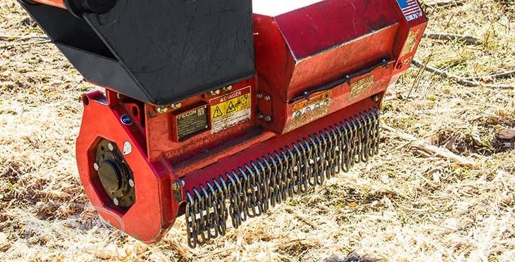 Fecon Excavator Boom Mulching Head 3.5-10 Ton | New Attachments | Kirby ...