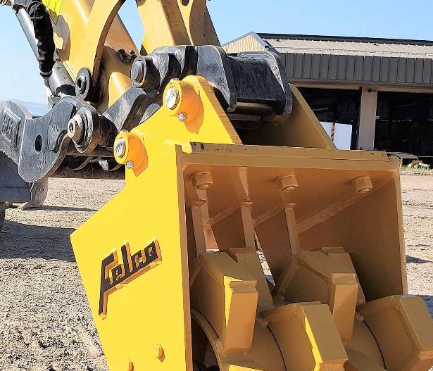 New Felco Mini EX Wheel Compactor Attachment for Sale | Kirby-Smith