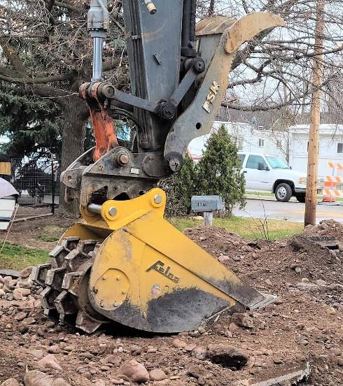 New Felco Tamping Pad Roller Compaction Bucket Attachment for Sale ...