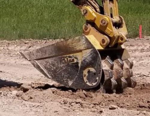 New Felco Tamping Pad Roller Compaction Bucket Attachment for Sale ...