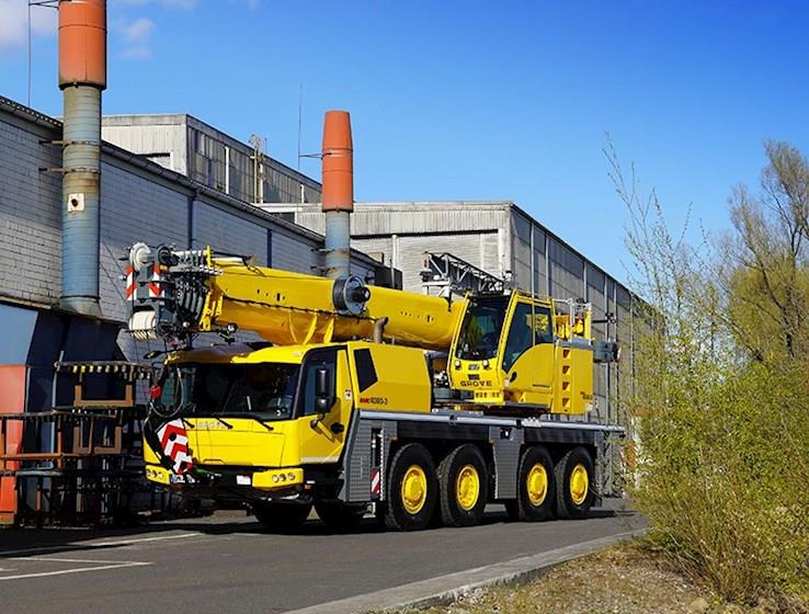 Grove GMK4080-3 Crane Offers Compact Performance | Kirby-Smith