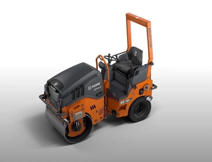 Hamm HD 10e OT Tandem Roller with Oscillation Drum | Kirby-Smith