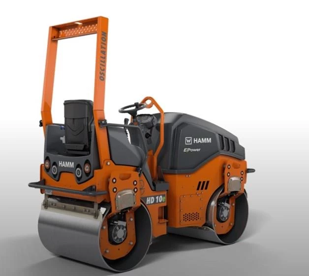 Tandem Roller with Oscillation Drum - Hamm HD 10e VO | Kirby-Smith