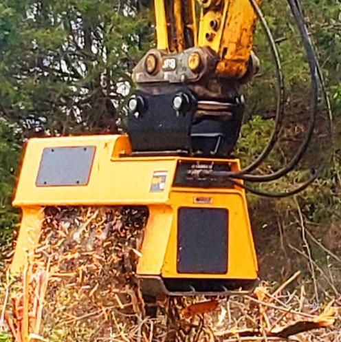 Indeco IMH for Excavators Mulching Head | New Equipment | Kirby-Smith ...