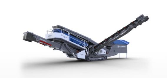 Mobile Screening Plant available in double- or triple-deck versions ...