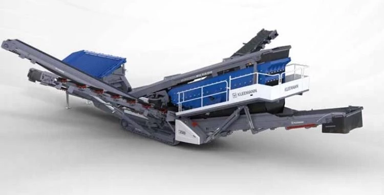 Hydraulic or Diesel-electric drives are available with the Kleemann MSC ...
