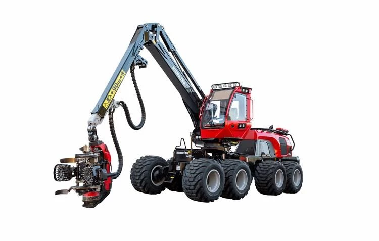 Komatsu 951XC-1 Wheeled Harvester | One of the Largest Harvesters with ...