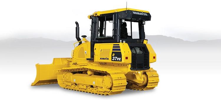 Komatsu D37PX-24 | Kirby-Smith Machinery - 89 HP Dozer with Slant-Nose ...