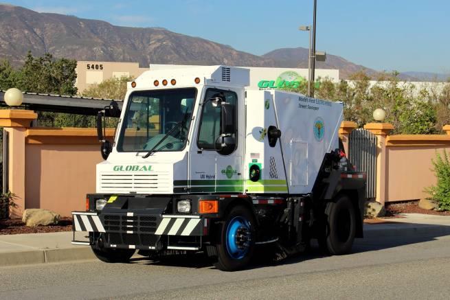 Global M4 Hybrid Diesel/Electric Sweeper for sale!
