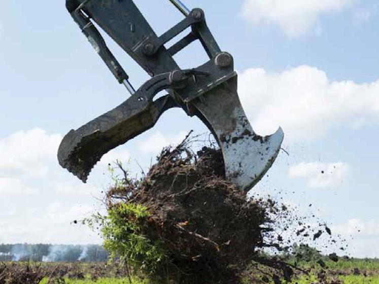 Solesbee’s Excavator Stump Puller | New Equipment | Kirby-Smith Machinery