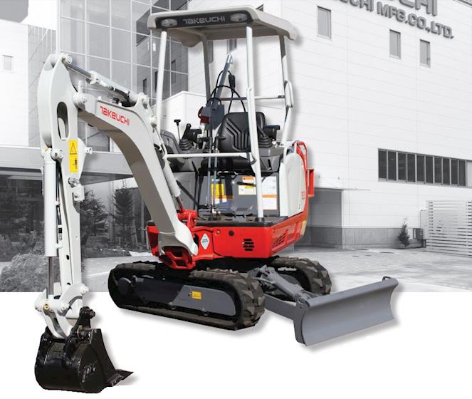 Takeuchi TB216H | Kirby-Smith Machinery - Dual-Power Mini Excavator for ...