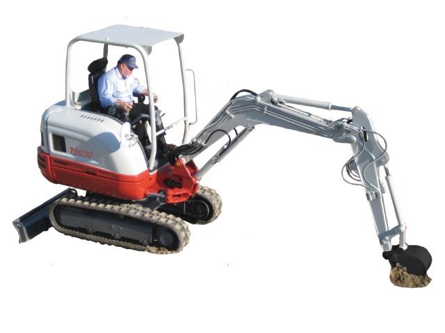 Takeuchi TB230 | Kirby-Smith Machinery - Narrow-Width Compact Excavator ...