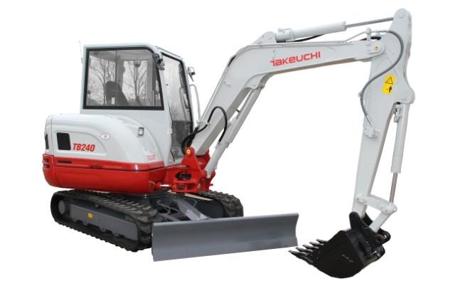 Takeuchi TB240 Excavator | New Equipment | Kirby-Smith Machinery