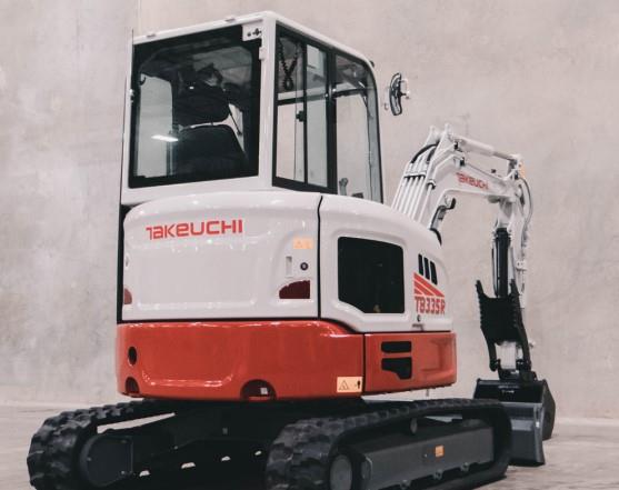 Takeuchi TB335R Excavator | New Equipment | Kirby-Smith Machinery