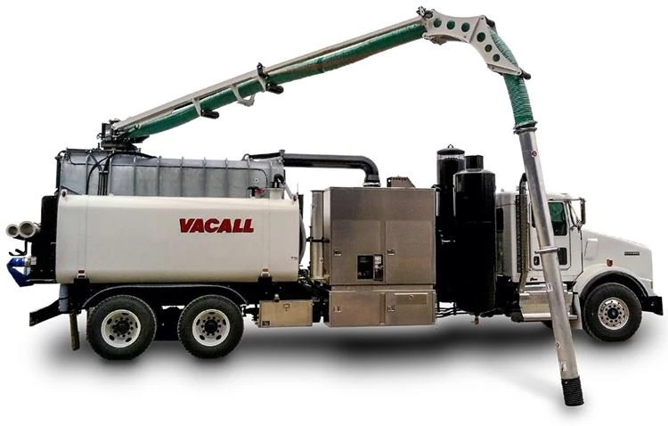 The Vacall AE2 Hydro Air Excavator provides superior vacuum forces for ...