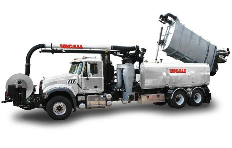 The Vacall R Series Combination Sewer Cleaner efficiently opens clogged ...