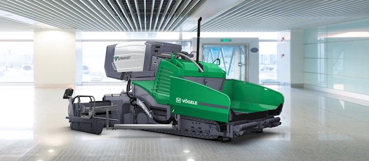 Vogele Spray Paver | Super 1800-3i Spray Jet | Kirby-Smith