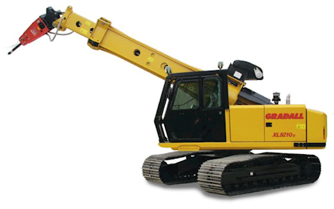 Gradall XL 5210 V Excavator | New/Rental Equipment | Kirby-Smith