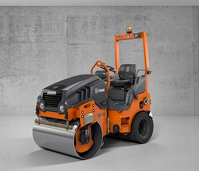Articulated combi roller with vibratory drum, the Hamm HD 12i VT ...